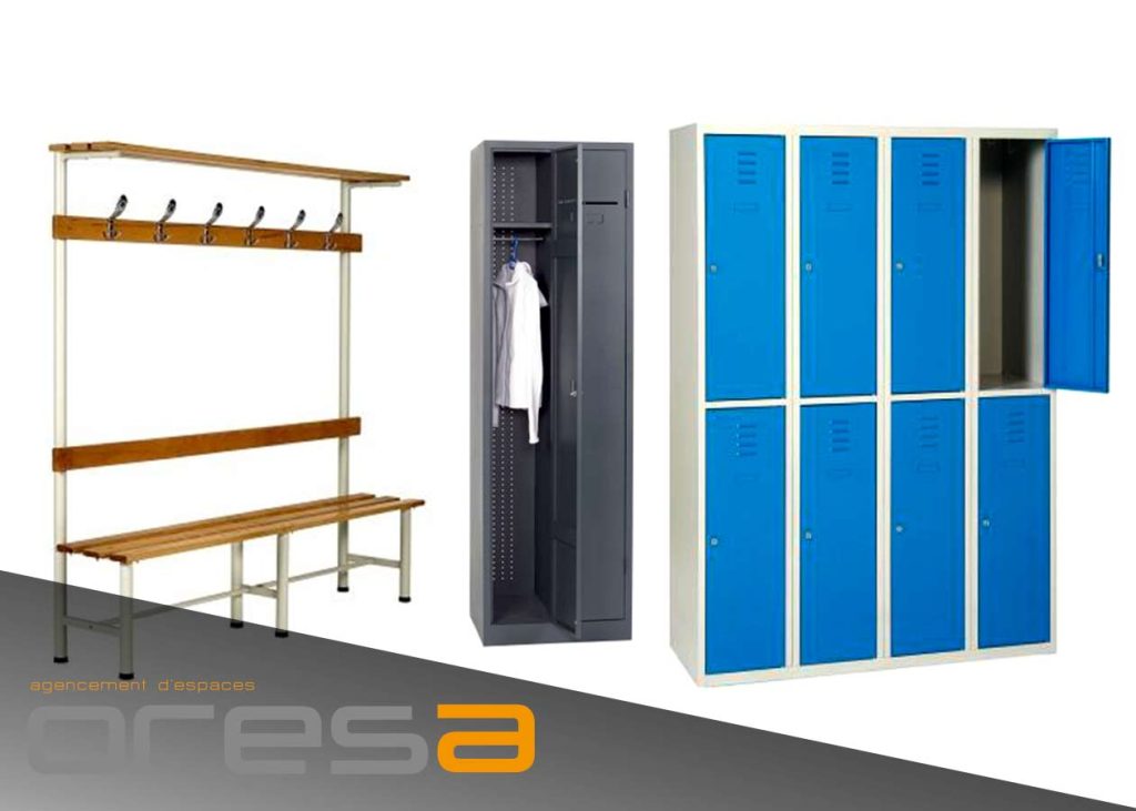 Vestiaires professionnels - Oresa